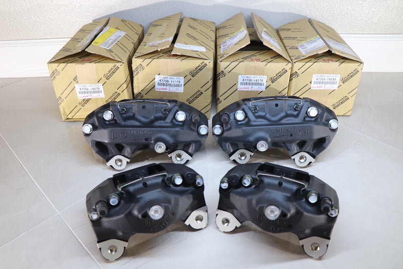 Toyota Supra MK4 New&Used Parts For Sale-Turbo brake calipers 4pc set ...