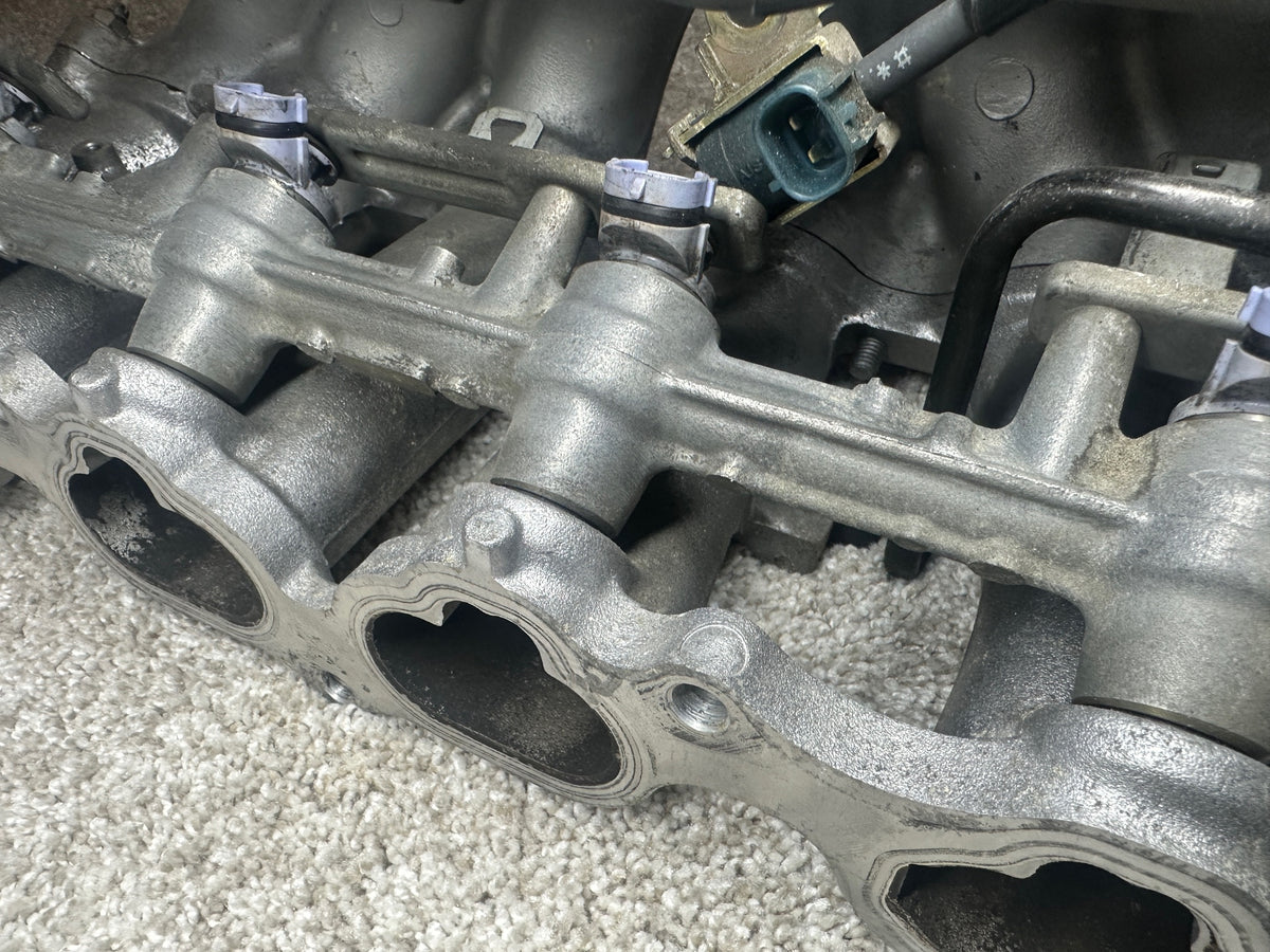 Toyota Supra MK4 COMPLETE USDM Twin Turbo intake manifold w/ fuel rail ...