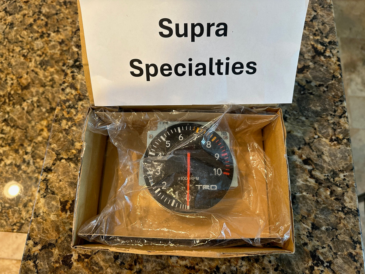 BRAND NEW Toyota Supra MK4 TRD 10,000RPM Tachometer for 93-02 Supra LH ...