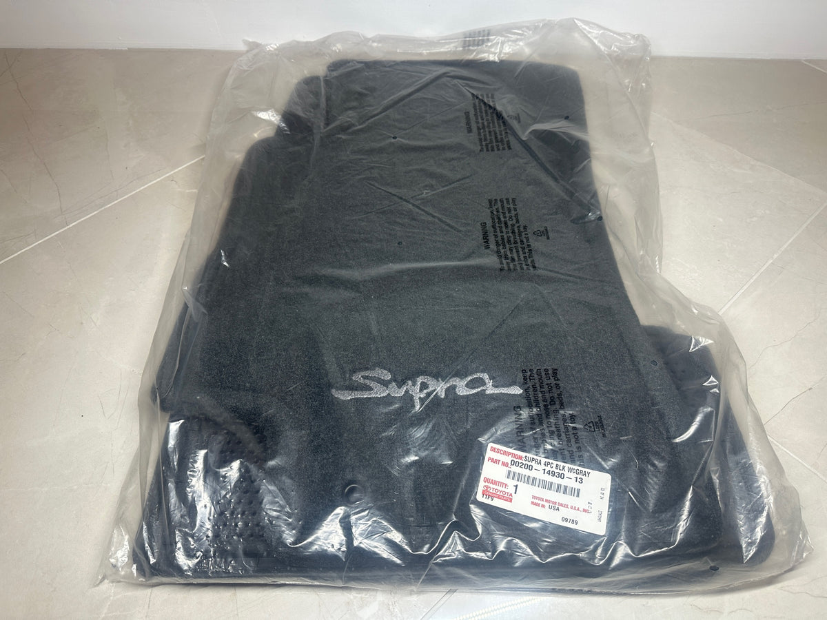 Toyota Supra MK4 New & Used Parts For Sale-Genuine OEM floor mats set ...